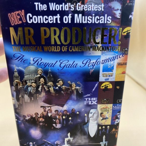 Media | Hey Mr Producer Vhs 1998 Uk Import Cameron Mackintosh | Poshmark